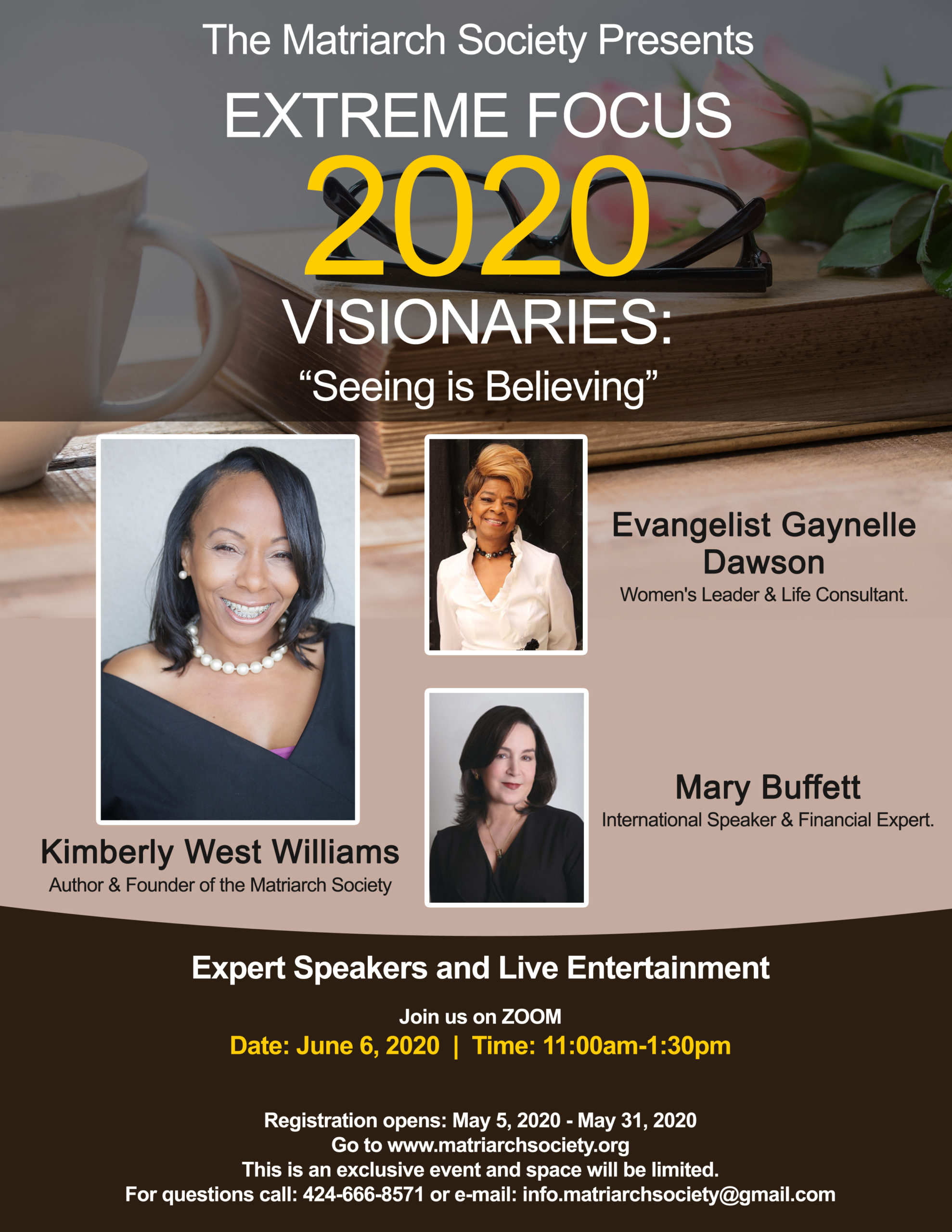 2020 vision ZOOM with slogan - Matriarch Society